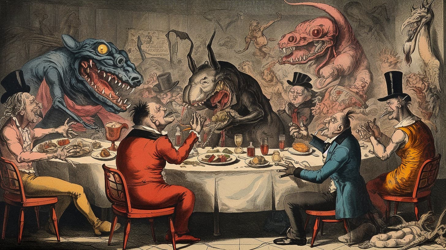 George Cruikshank Midjourney style | Andrei Kovalev's Midlibrary