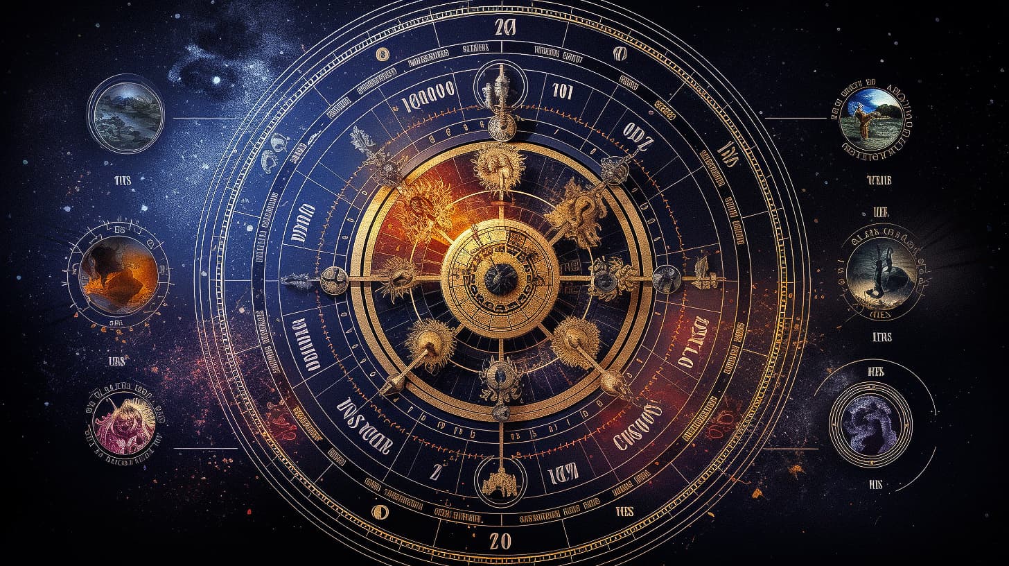 Astrological chart Midjourney style | Andrei Kovalev's Midlibrary