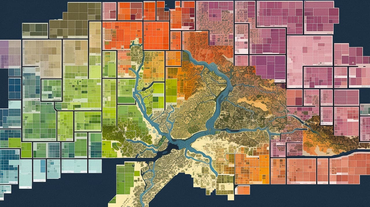 Treemap Midjourney style | Andrei Kovalev's Midlibrary