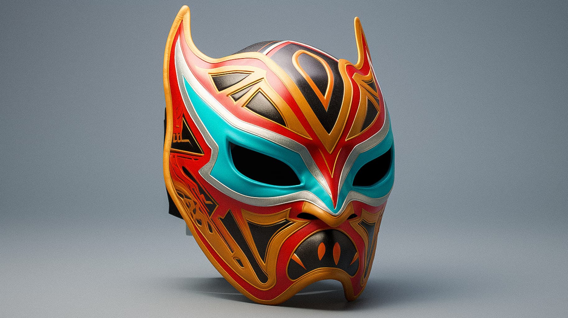 Lucha Libre mask Midjourney style | Andrei Kovalev's Midlibrary