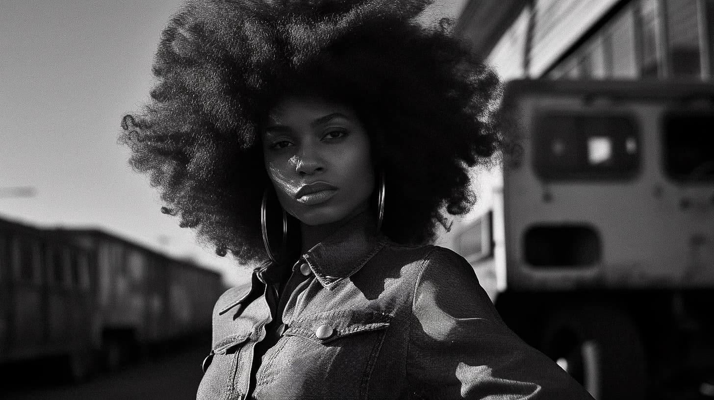LaToya Ruby Frazier Midjourney style | Andrei Kovalev's Midlibrary