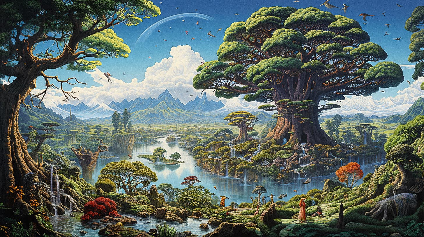 Robert Lyn Nelson Midjourney style | Andrei Kovalev's Midlibrary