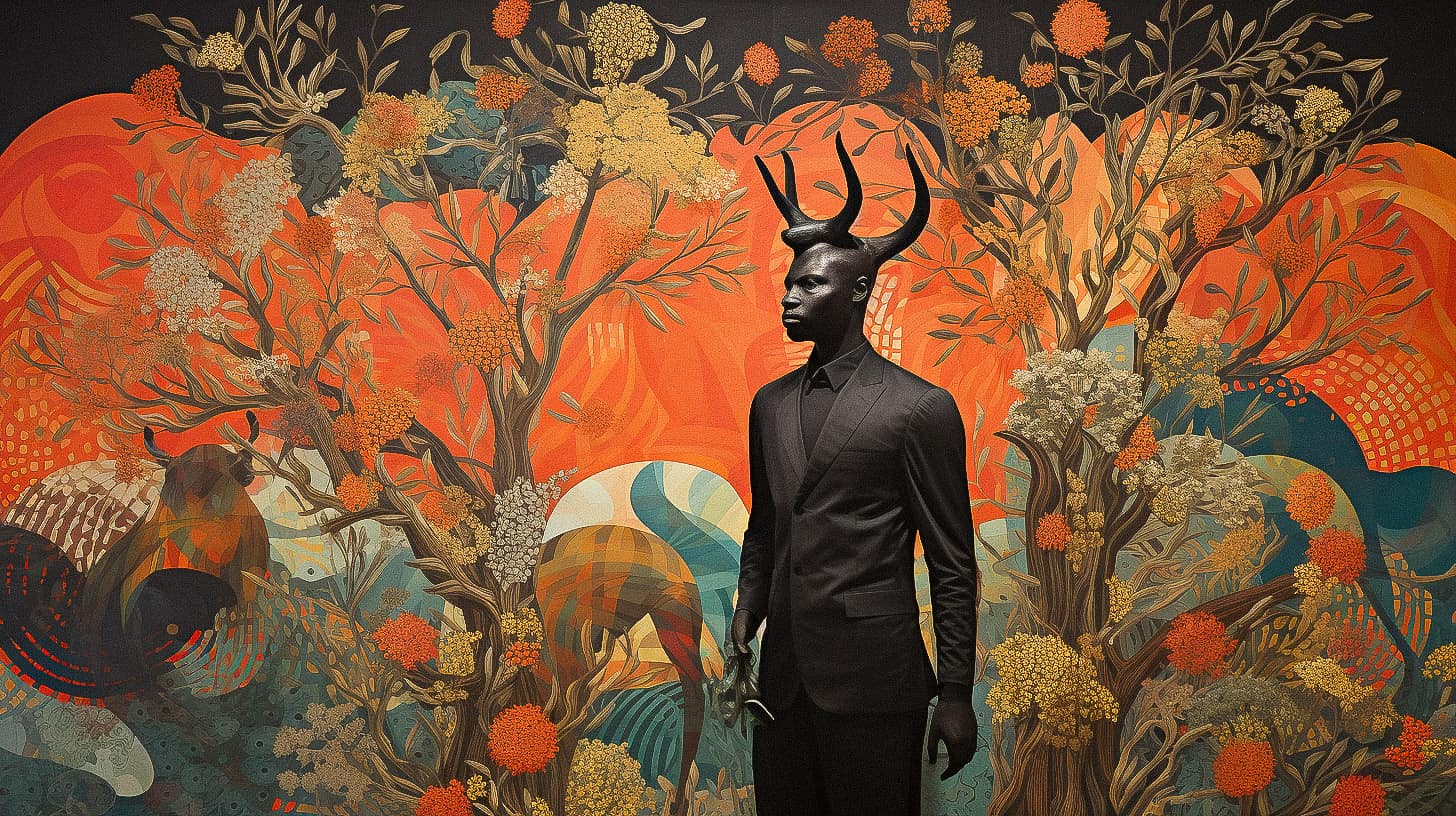 Sanford Biggers Midjourney style | Andrei Kovalev's Midlibrary