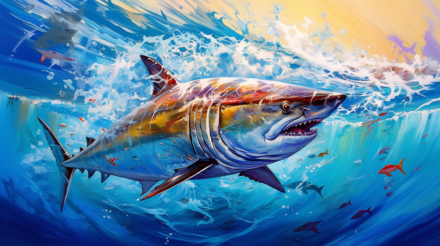 Guy Harvey Midjourney style | Andrei Kovalev's Midlibrary
