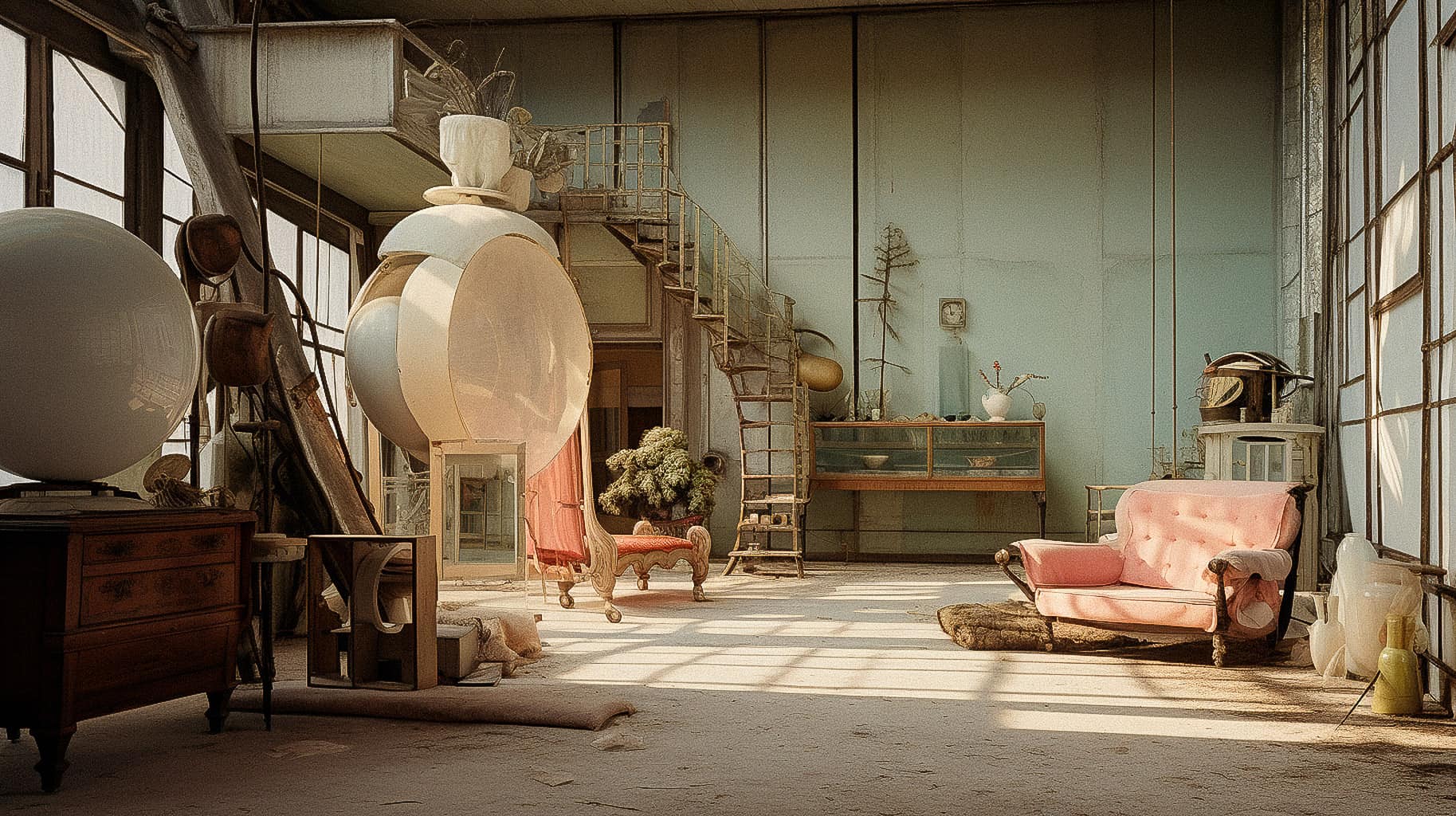 Jean Prouve Midjourney style | Andrei Kovalev's Midlibrary