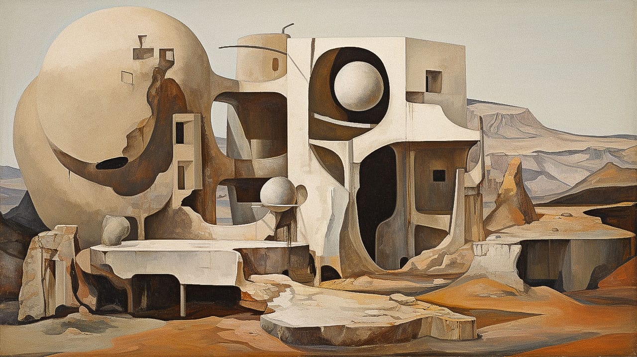 Frederick John Kiesler Midjourney style | Andrei Kovalev's Midlibrary