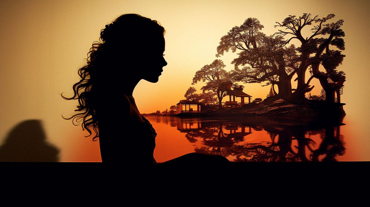 Silhouette Midjourney style | Andrei Kovalev's Midlibrary