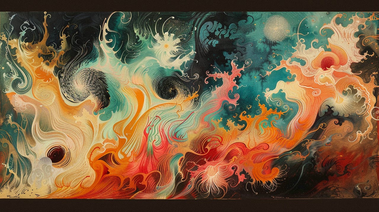 André Masson Midjourney style | Andrei Kovalev's Midlibrary