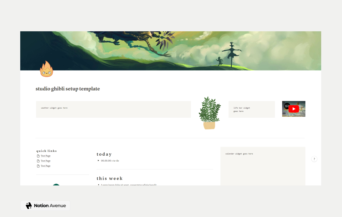 22+ Stunning Anime & Studio Ghibli Notion Templates (+ Resources)