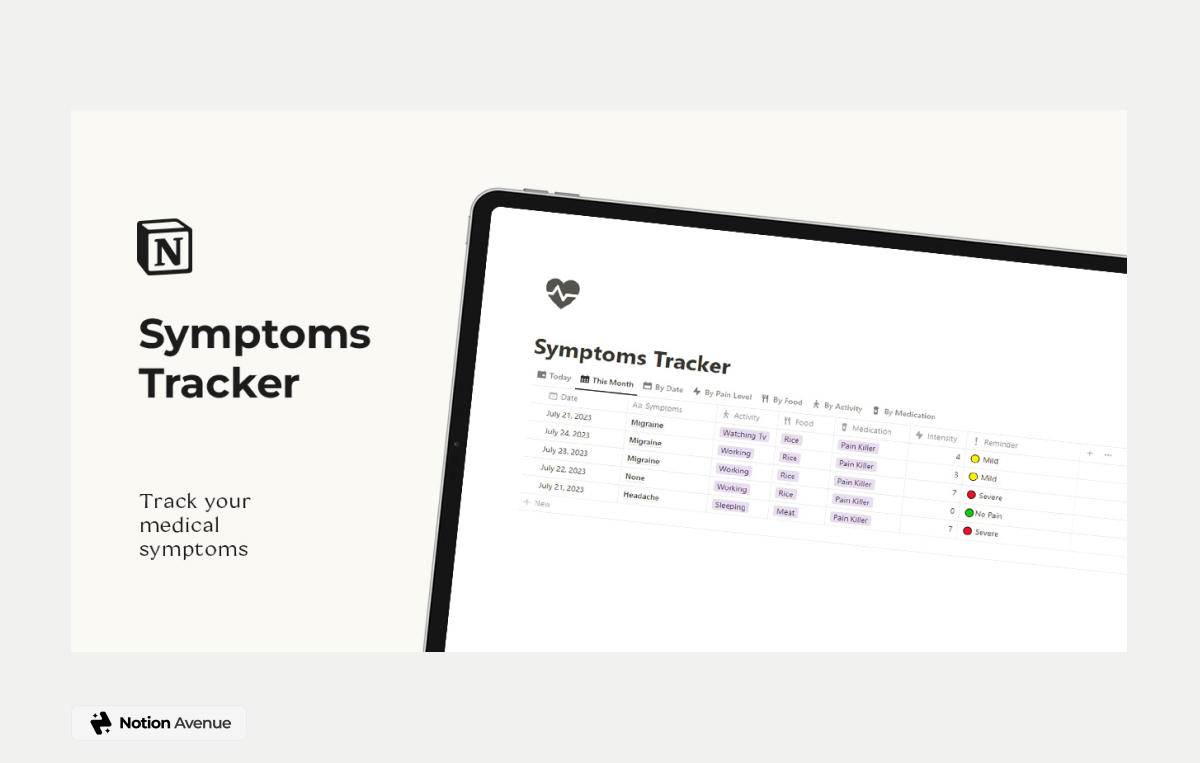 18+ Best Notion Health Templates for Your Physical & Mental Wellbeing