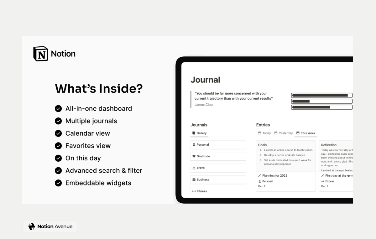 99+ Free & Aesthetic Notion Template & Setup for Spice up your Notion ...