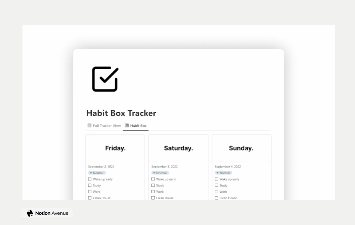15 Free & Aesthetic Notion Habit Tracker Templates (2024)