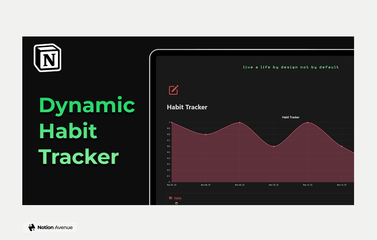 15 Free & Aesthetic Notion Habit Tracker Templates (2024)