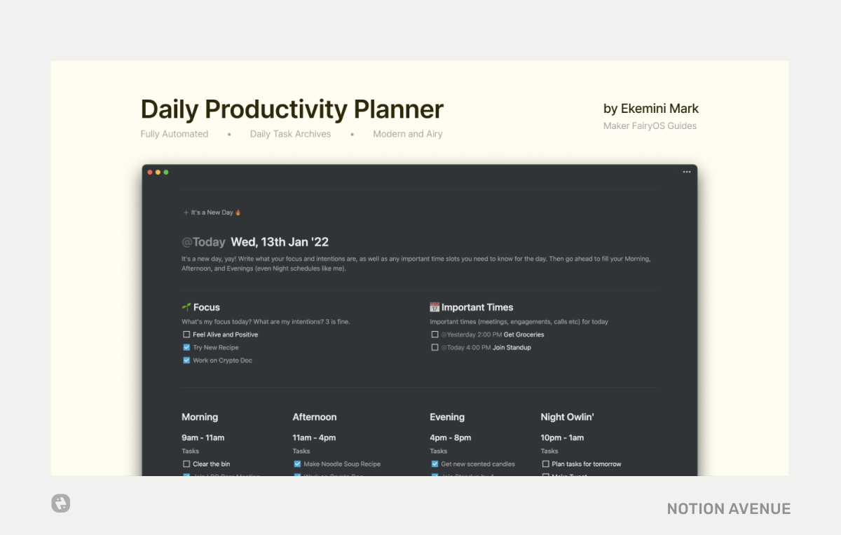 The 15+ Best Notion Planners & Agenda Templates to Conquer the Day (2024)