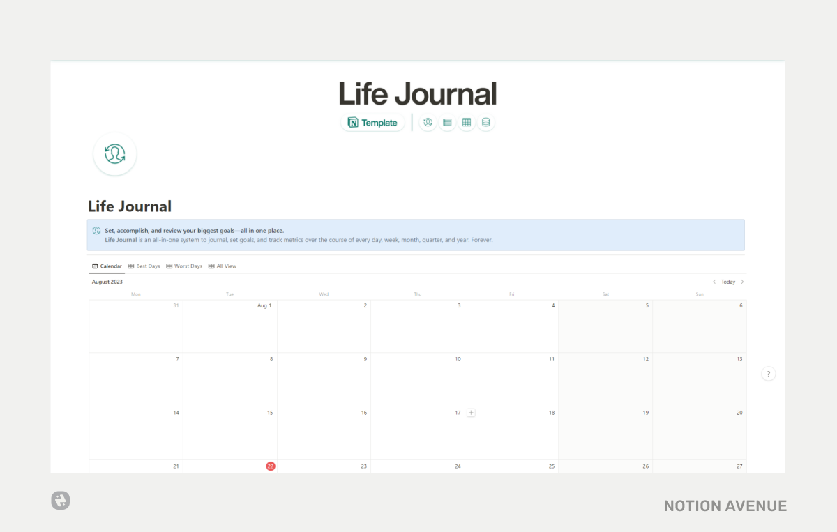 5+ Best Bullet Journal Notion Templates to Revolutionize your Journaling