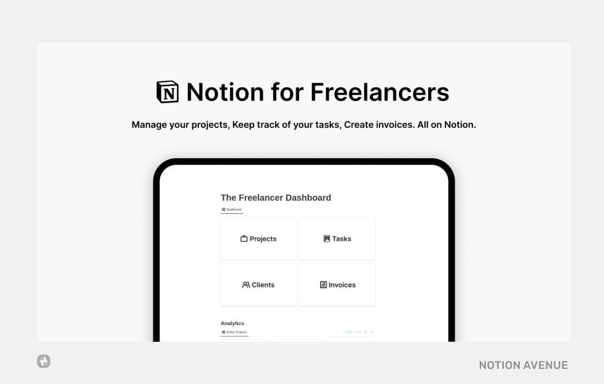 The Best 15 Notion Templates for Freelancers to Kickstart your Business