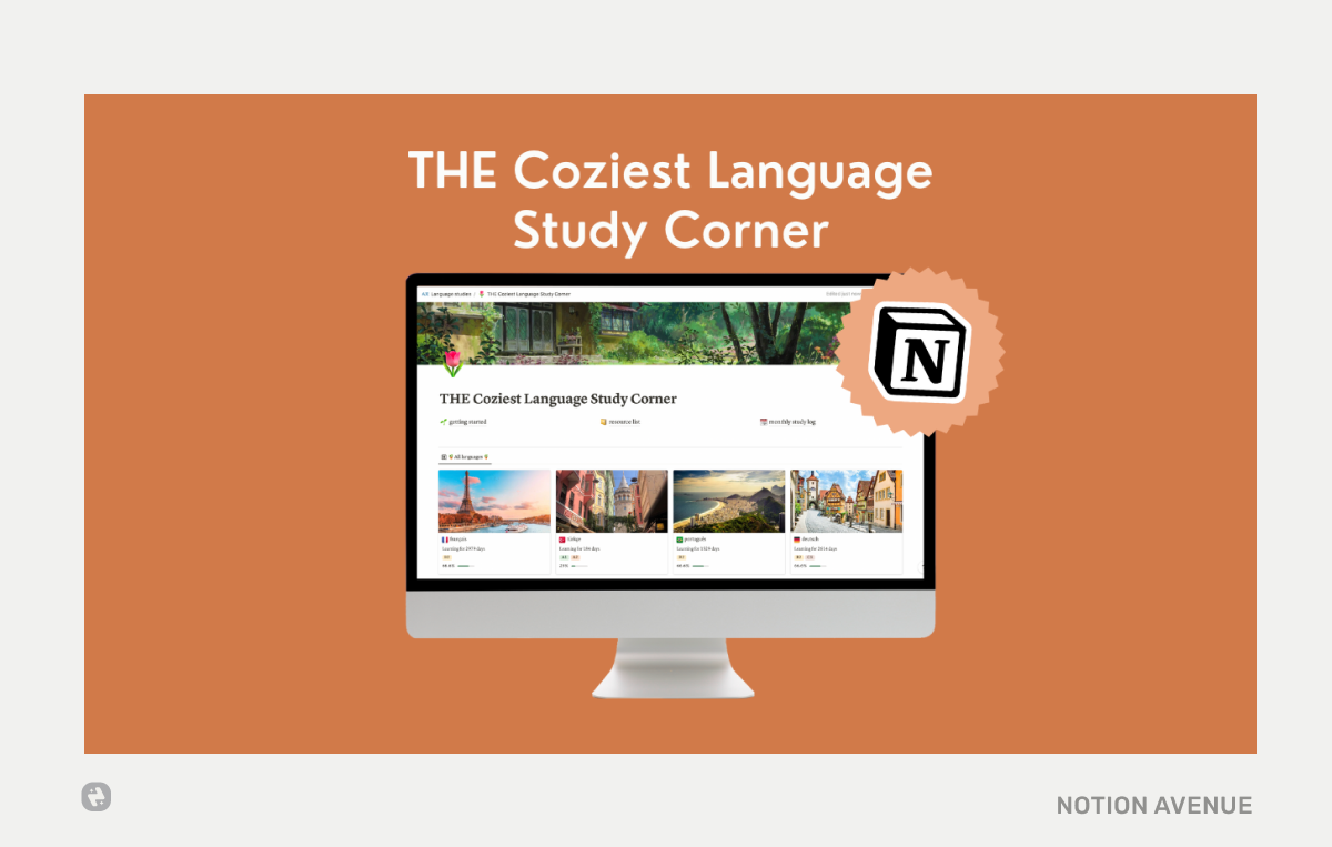 12+ Notion Templates for Learning Languages Like a Pro
