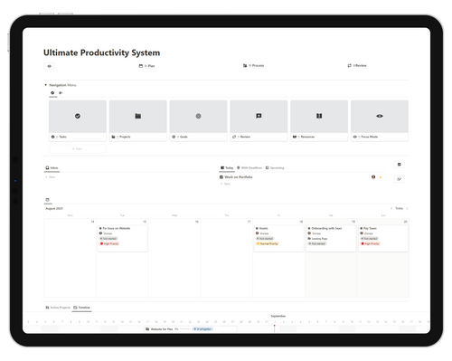 Time Tracker - Free Notion Template