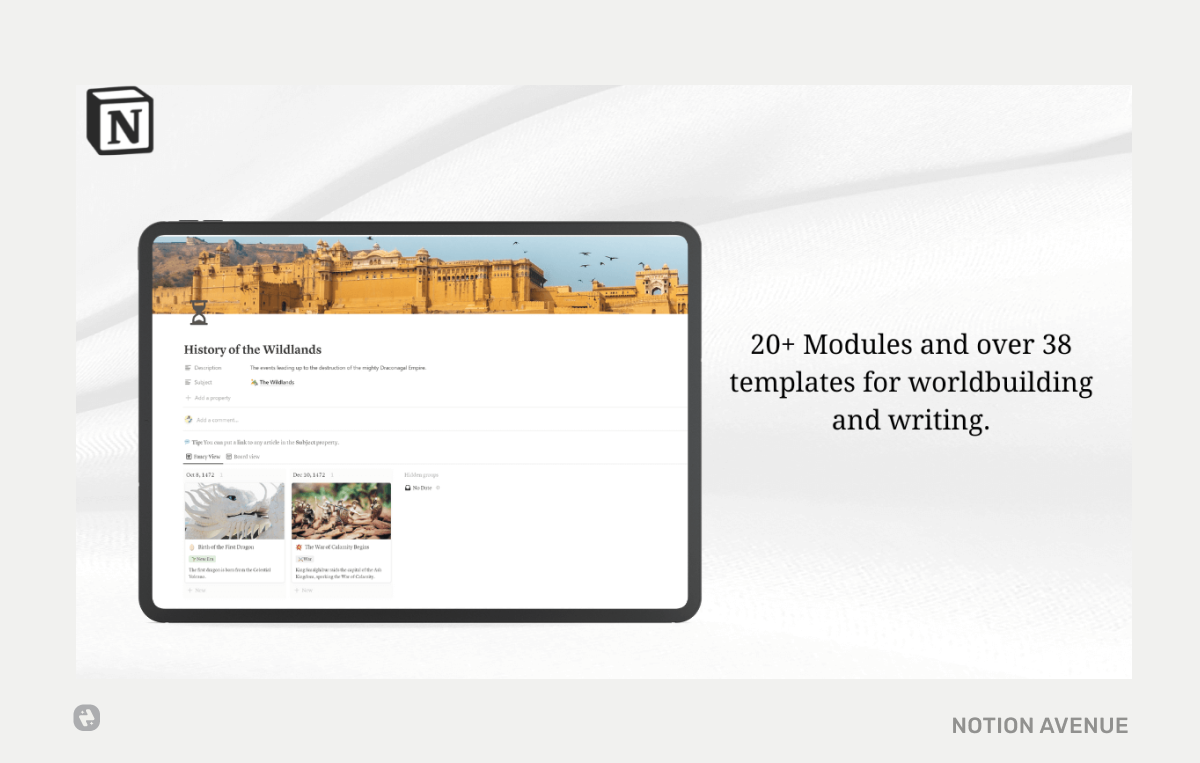 The 12+ Best Notion Templates for Writers to Unlock your Writing Potential