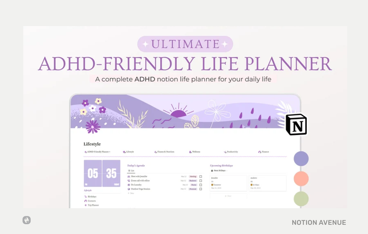 The Best Notion ADHD Templates to Tame your Brain and Fix your Focus