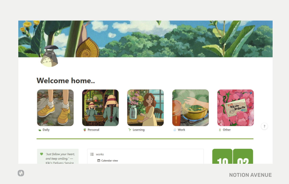 10+ Anime Themed Notion Templates to Celebrate your Passion