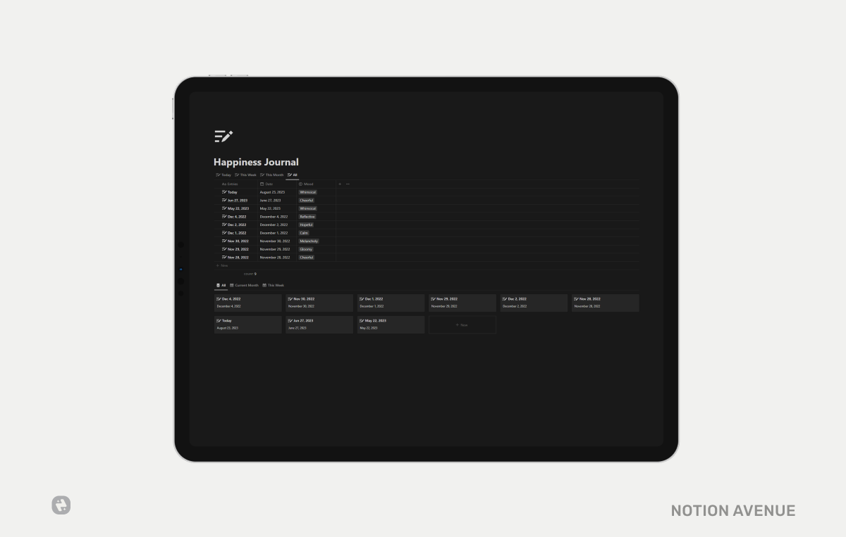 15+ Best Dark Mode Notion Templates for a Sleek Workspace (Black Theme ...