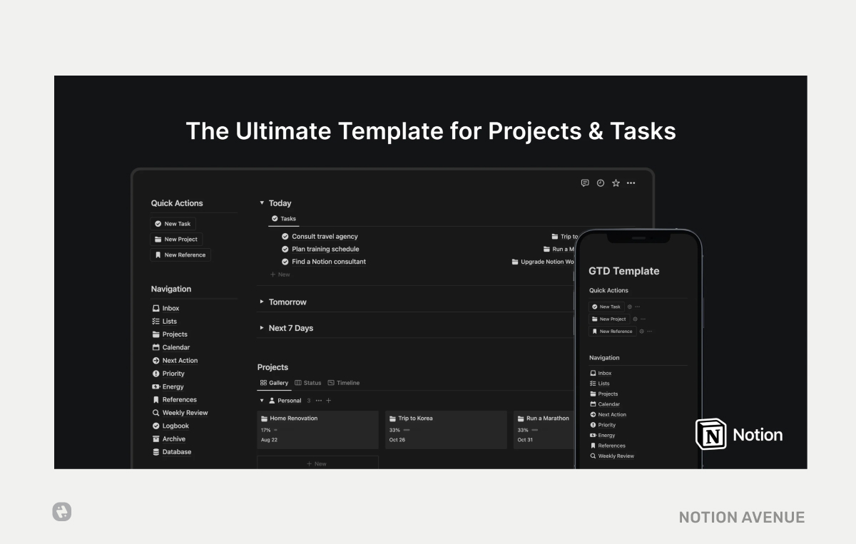 8+ Best Notion Template for Project Management (Updated Jan 2024)