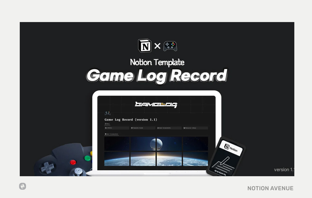 12+ Best Notion Templates for Gaming Videogames Library, Gaming ...