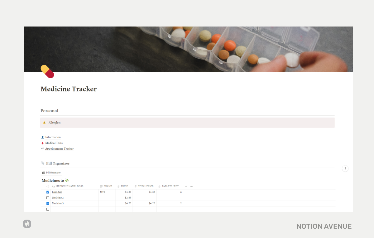 18+ Best Notion Health Templates for Your Physical & Mental Wellbeing