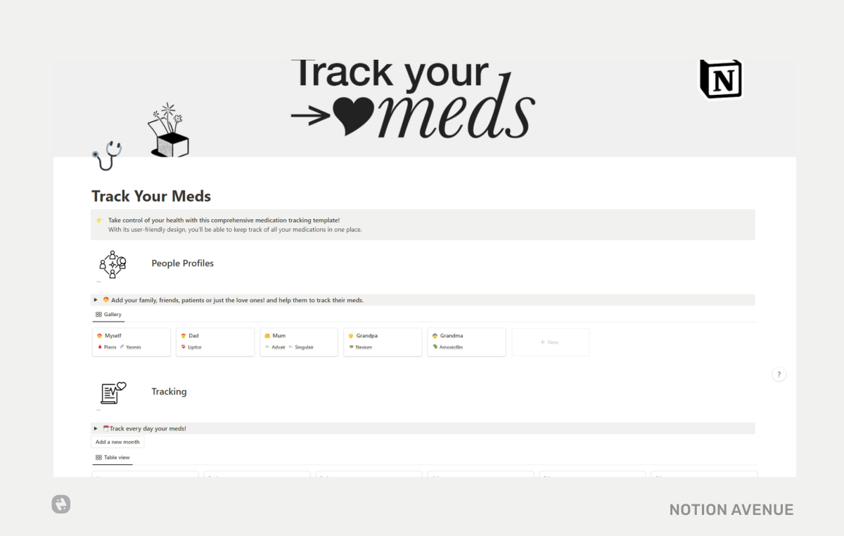 18+ Best Notion Health Templates for Your Physical & Mental Wellbeing