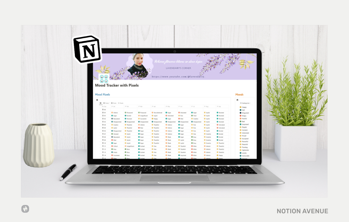 20+ Best & Free Notion Mood Trackers Templates to Master your Emotions