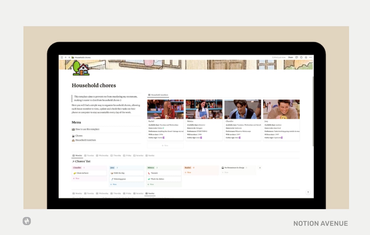 12+ Notion Cleaning Templates to Simplify your Cleaning Schedule