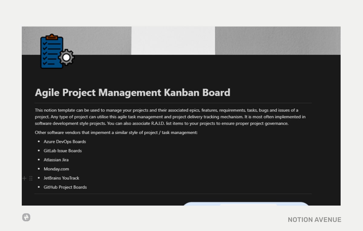 Top 20+ Scrum & Agile Templates for Notion