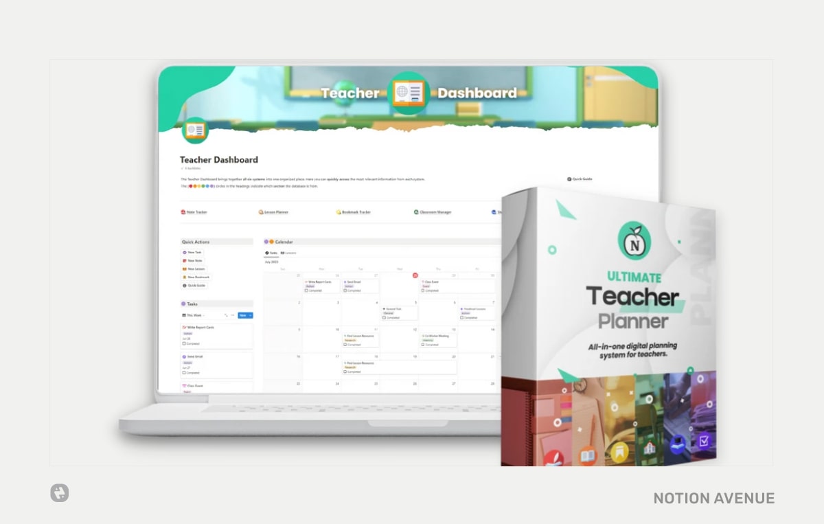 15+ Notion Templates for Teachers (Best & Free)