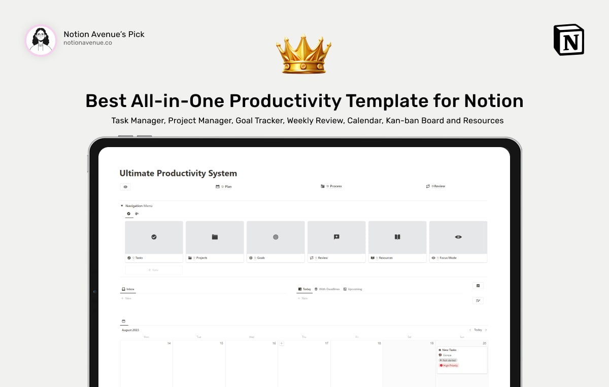 The Best Notion Templates for Productivity Revealed (Jan 2024)
