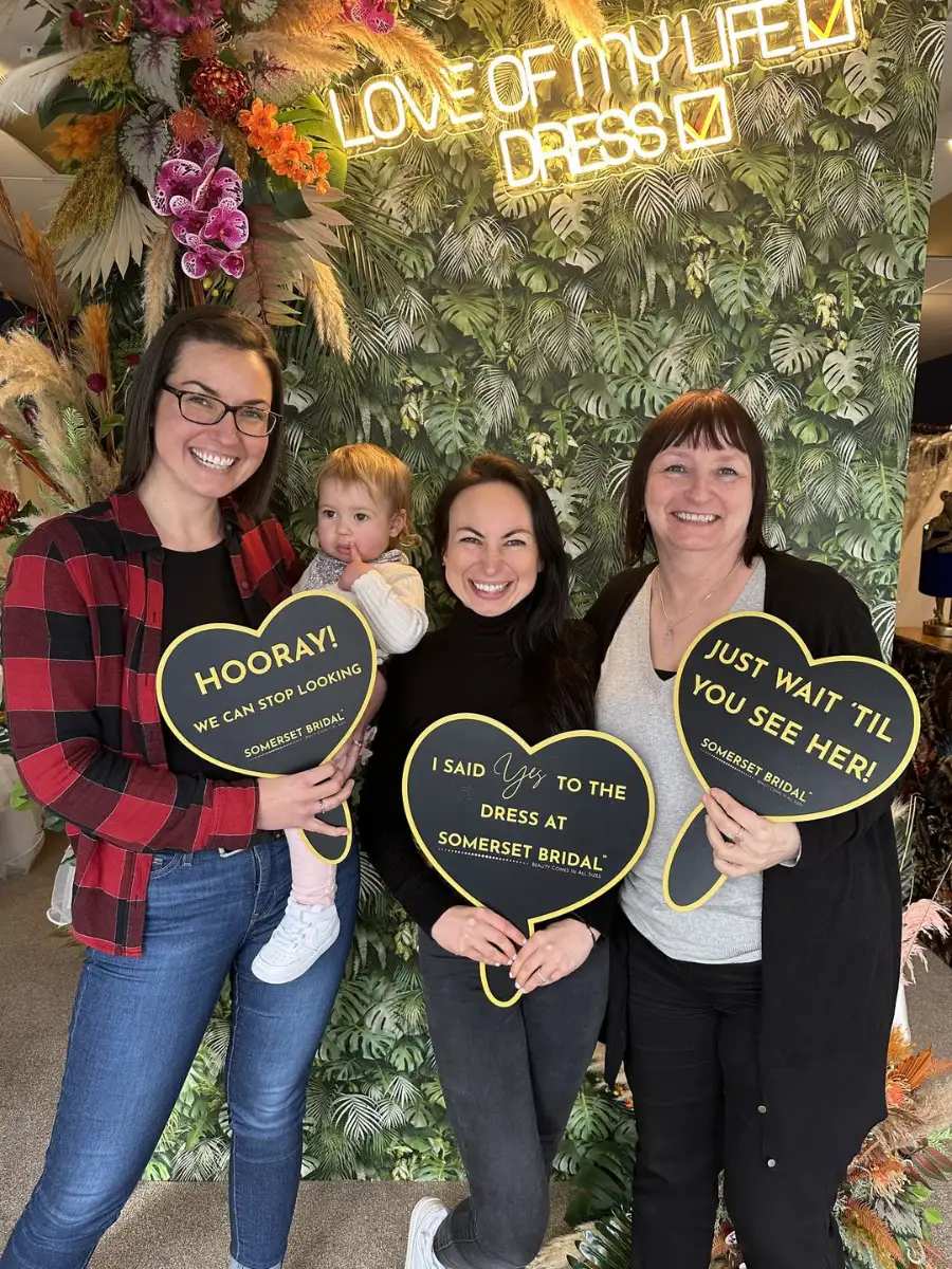 Real Brides - Welcome to the Somerset Bridal family Briony