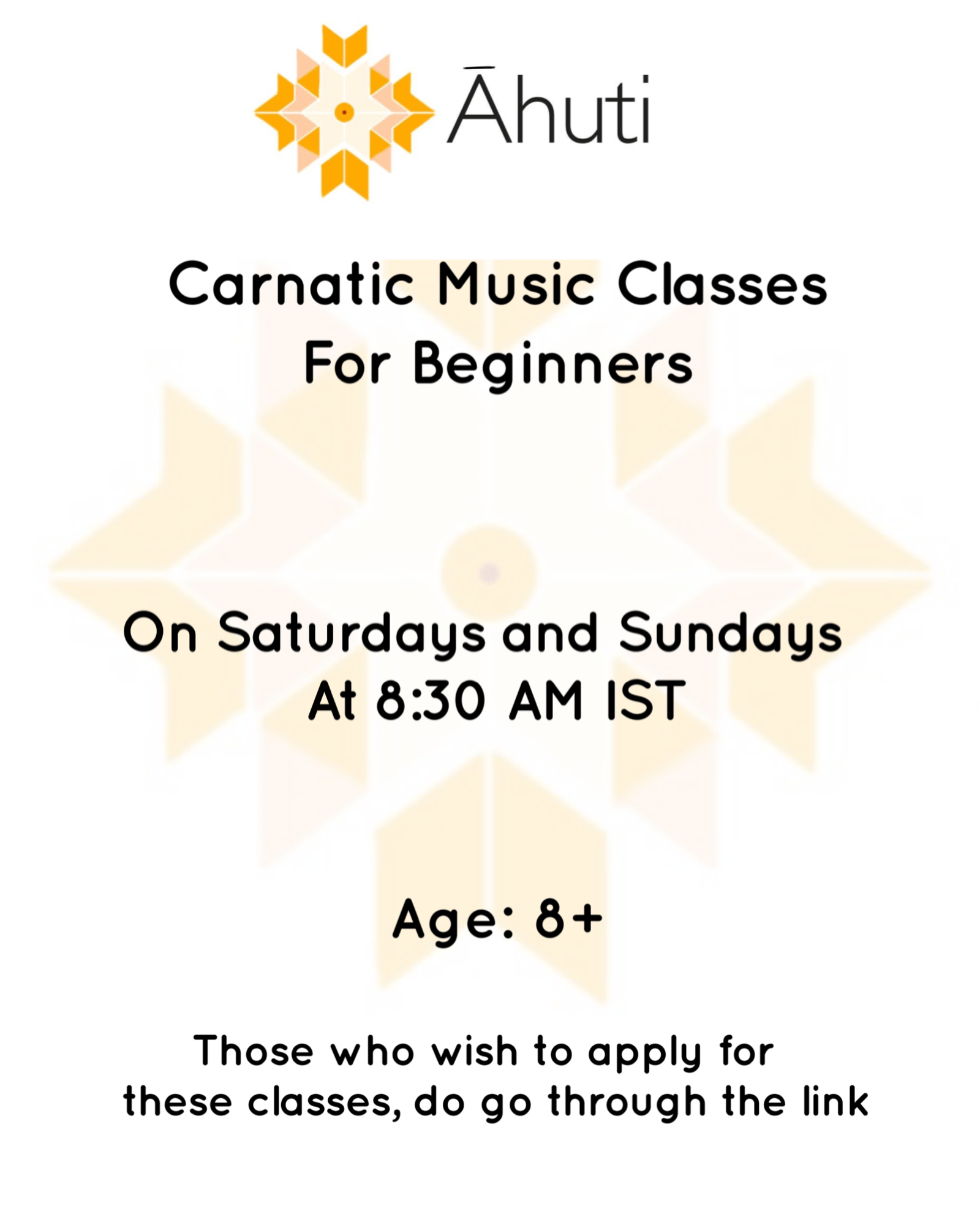 AHUTI Classes