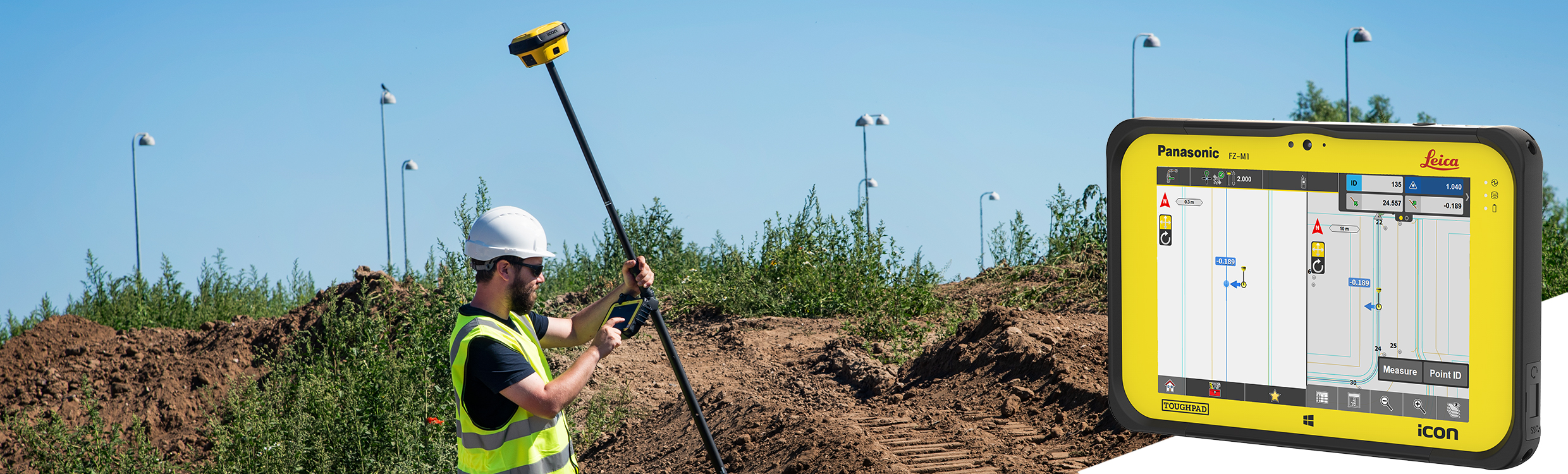 Leica ICON CC80 Målebok | Geo Rental