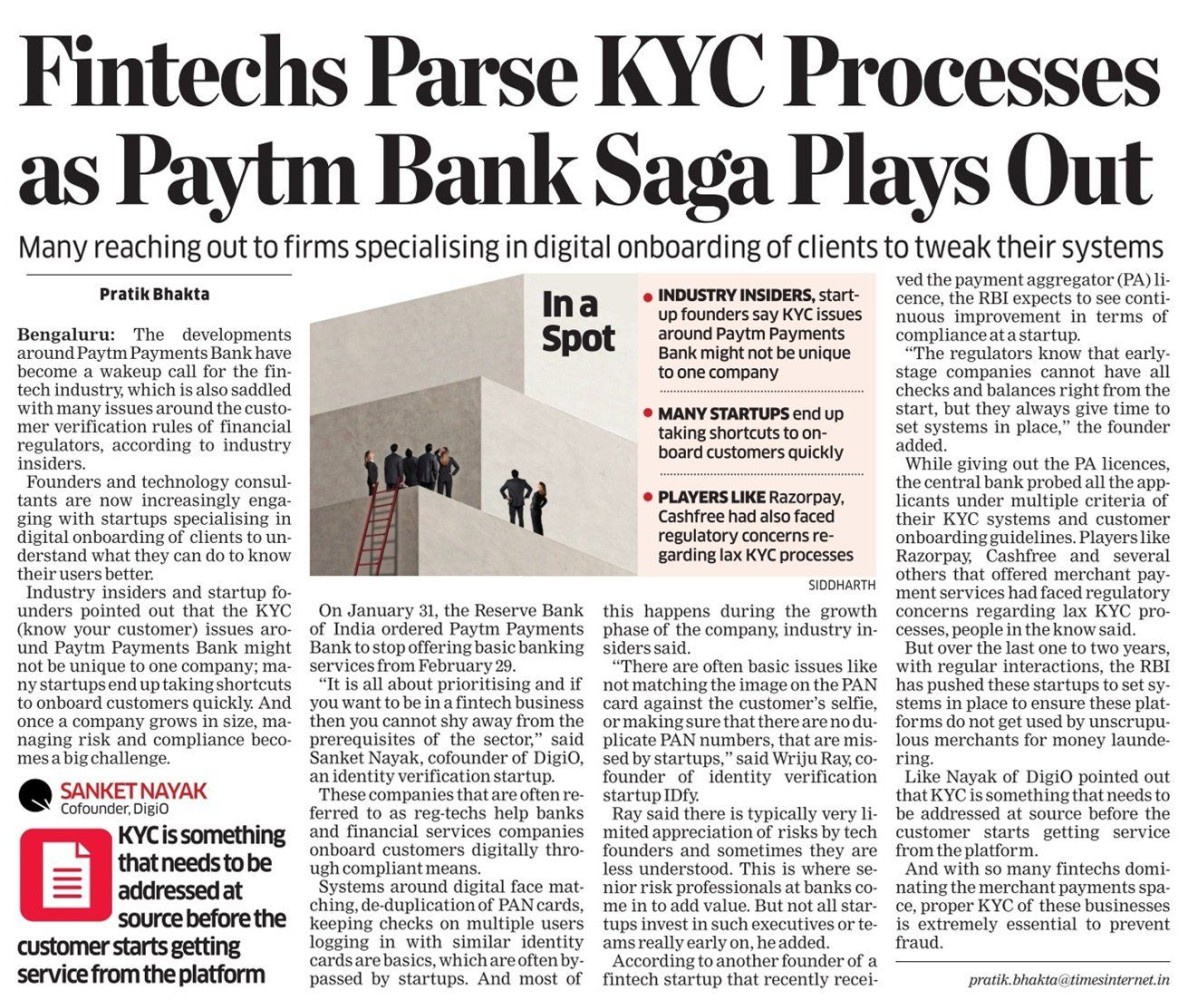 Paytm In Crises Due To KYC Concerns. What Does It Mean For The Fintech ...
