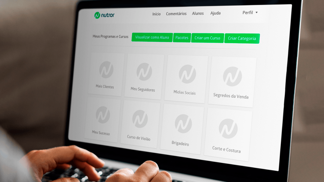 Como acessar um curso no Nutror?
