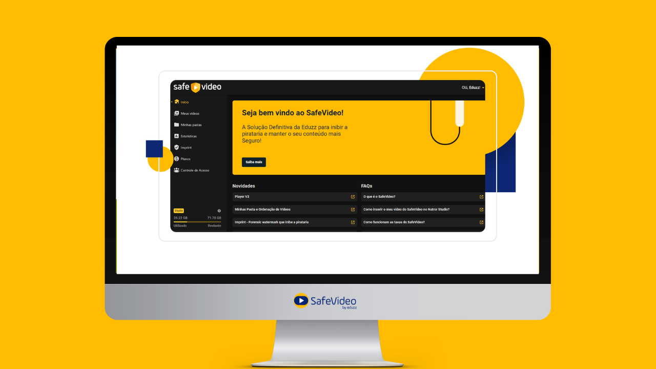 SafeVídeo: 10 benefícios de subir seus vídeos na plataforma Eduzz