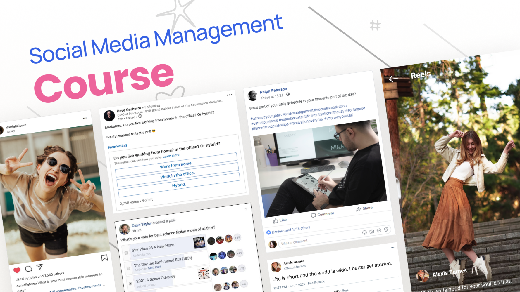 Social Media Management Course: Learn Social Media in Less Than an Hour ...