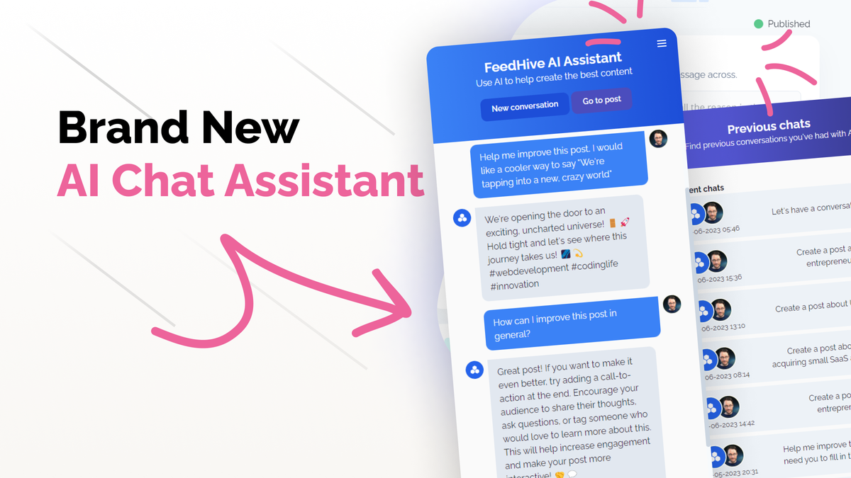 June 2023, Product Update - New Features & Improvements - FeedHive