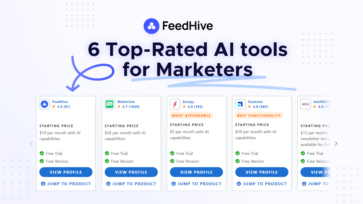 September 2023, Product Update - New Features & Improvements - FeedHive Blog