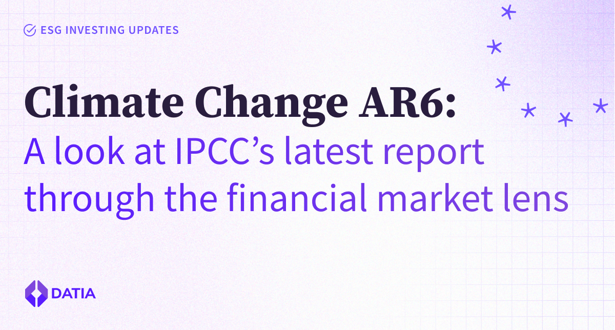 Datia's Blog | “Climate action requires a many-fold increase in finance ...