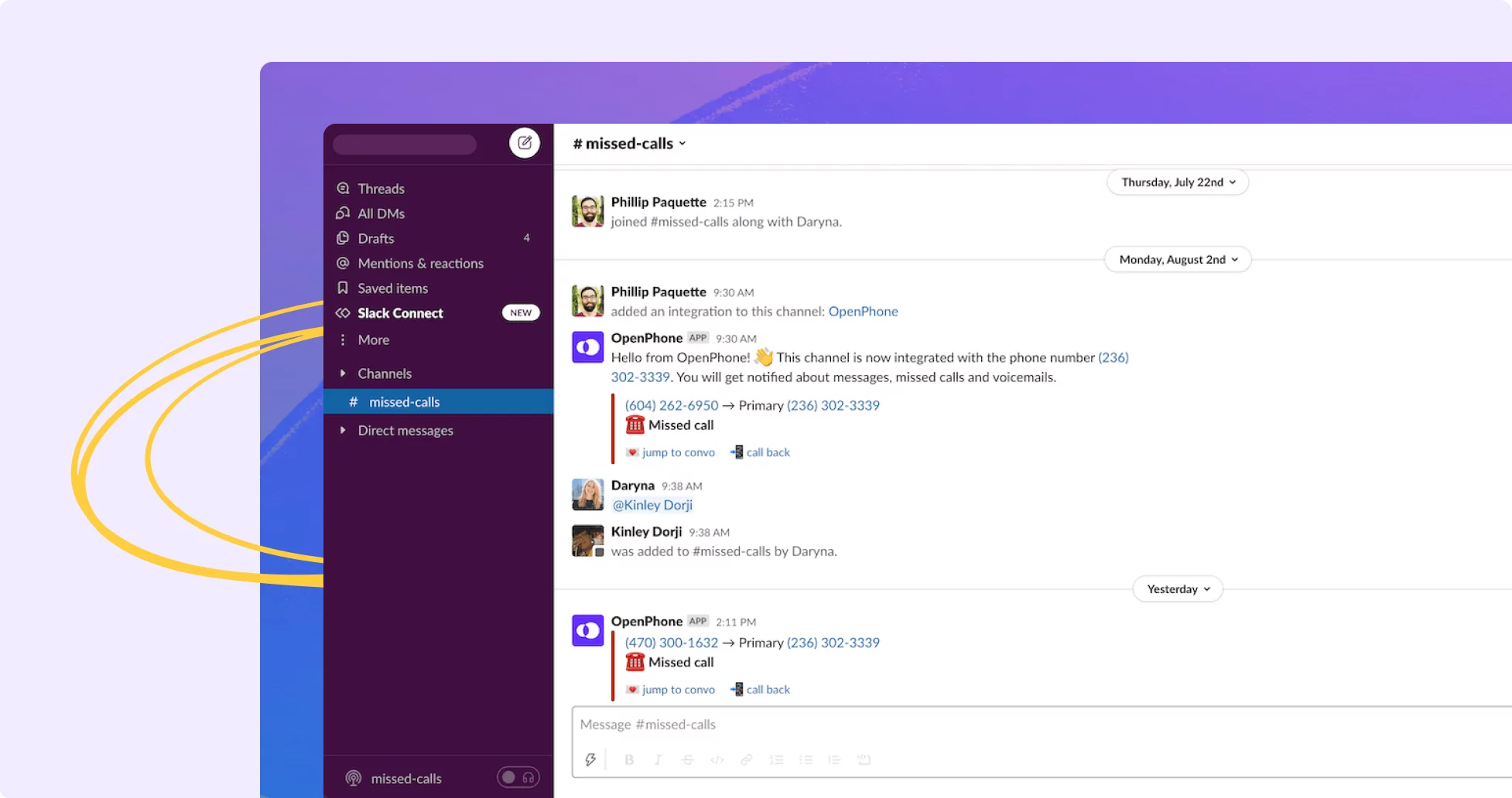 Best Slack Phone System with VoIP integration