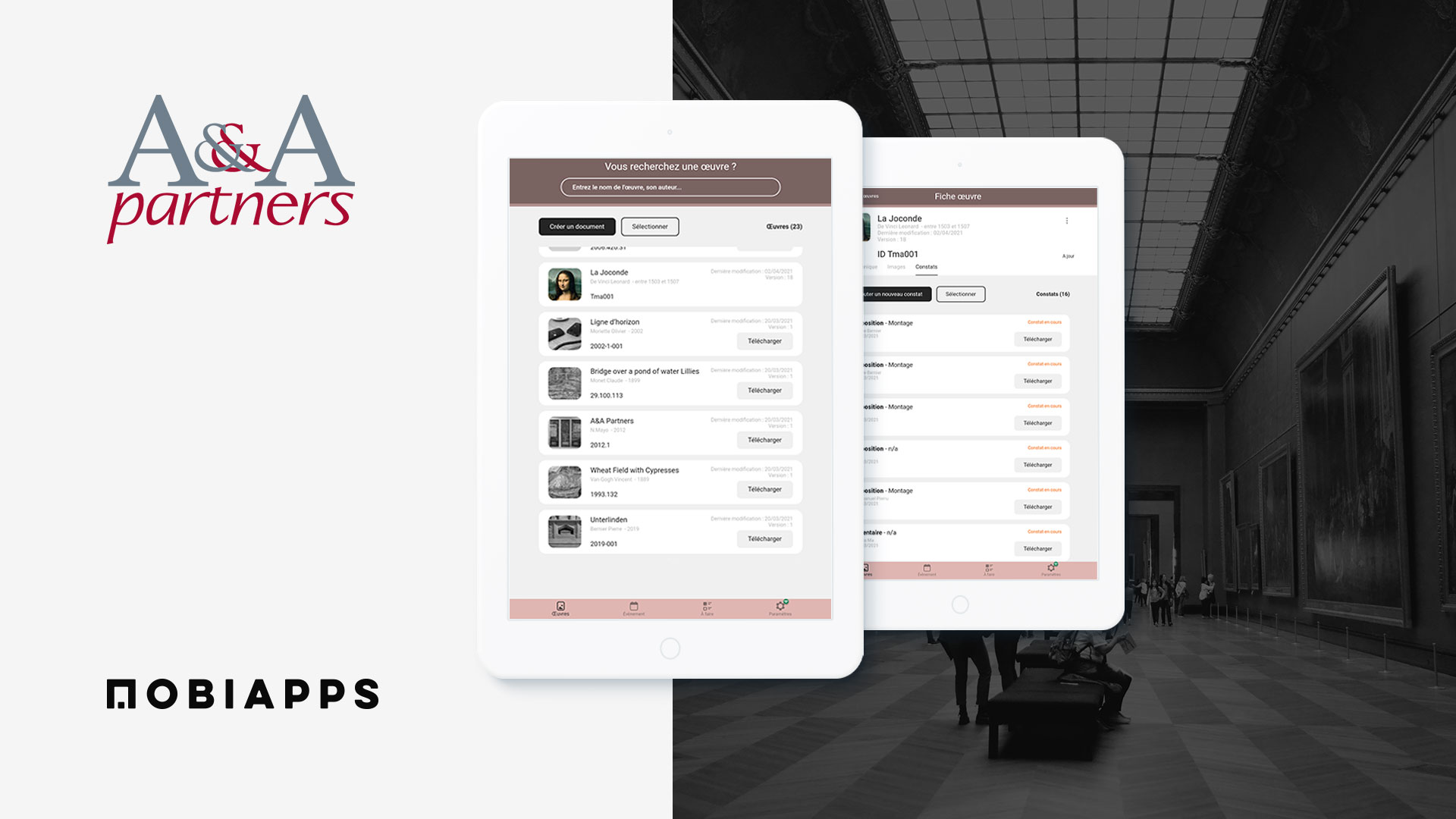 Artreport : l'application de constat d'état des oeuvres d'art - A&A ...