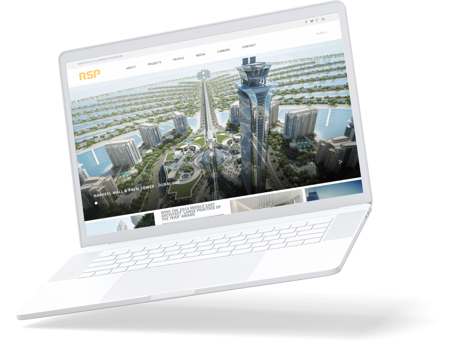 RSP Architects Website by Blue Beetle
