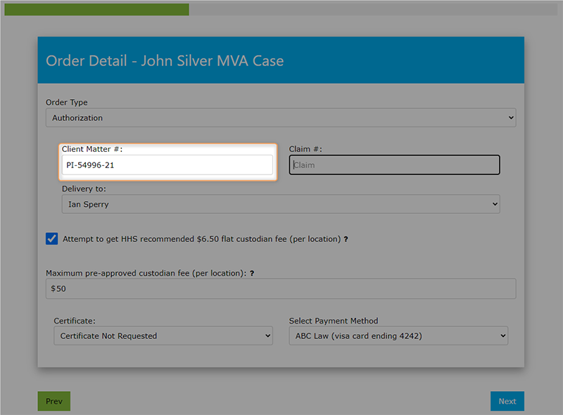 Integrating Medical Records Retrieval and Legal Case Management Software