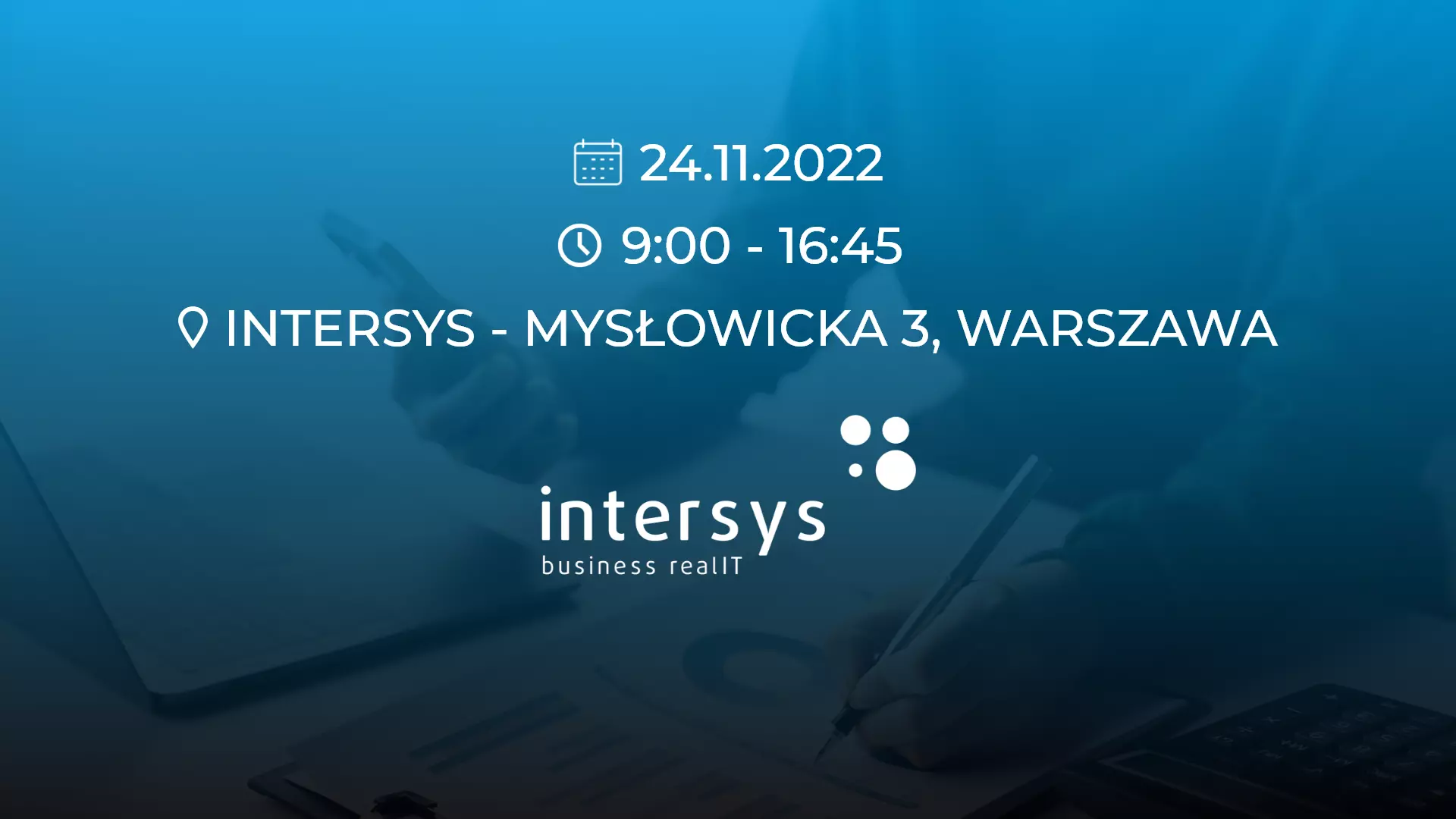 Intersys Events: Ekosystem Microsoft – Warsztaty dla klientów Intersys ...